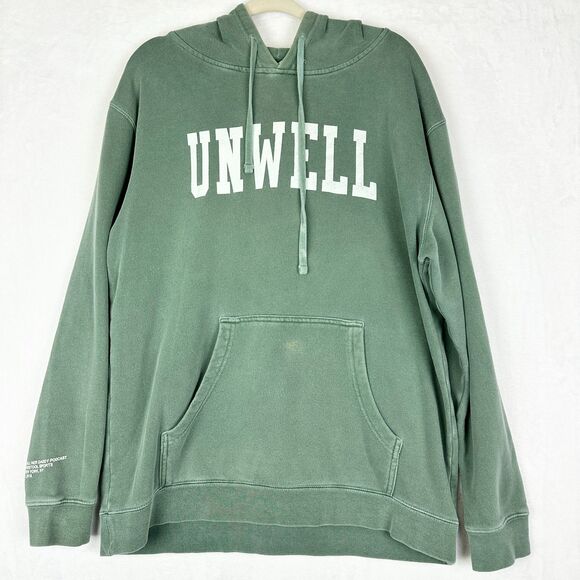 Barstool | Tops | Call Her Daddy Podcast Unwell Hoodie Size Large Green ...